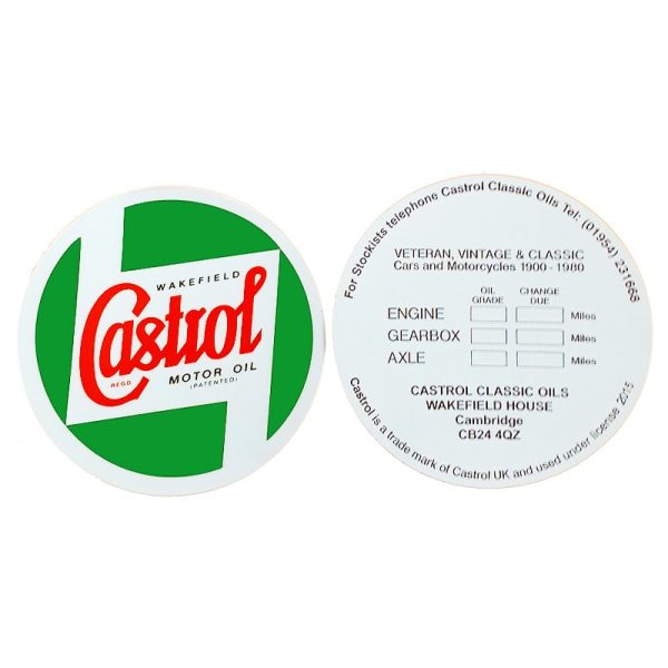 Castrol Classic Tin Mug Lawless Classic Oils